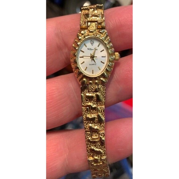 WILLOWBAY | Accessories | Vintage Willow Bay Gold Tone Nugget Style ...